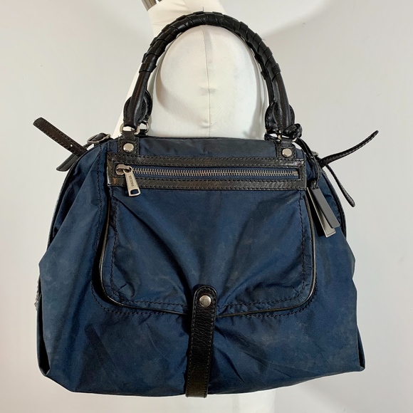 Gryson | Bags | Joy Gryson Skye Blue Nylon Convertible Handbag | Poshmark